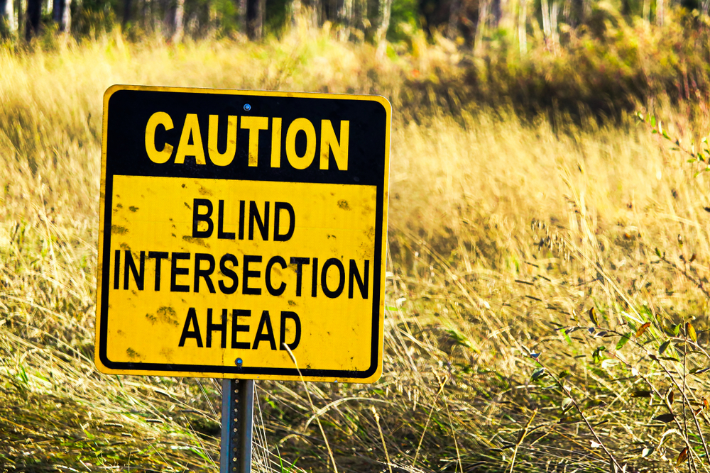 Examples of a Blind Intersection | Levine And Wiss